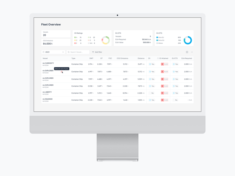 zero44 – Streamline your EU ETS, CII, and FuelEU Maritime management